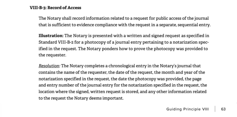 Understanding Requests for Notary Journal Entries | The Notary ...